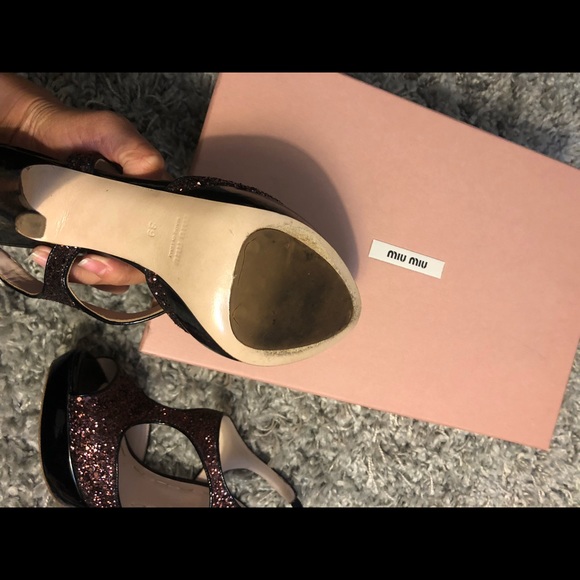 Miu Miu | Shoes | Miu Miu Calzature Donna Heels Size 39 | Poshmark